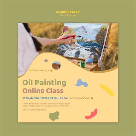 Art Class Flyer Psd High Quality Free Psd Templates For Download