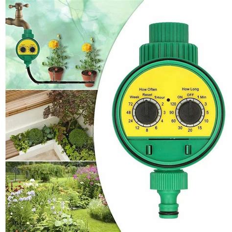 Qersta Automatic Watering Timer Programmable Digital Hose Faucet Timer Smart Sprinkler