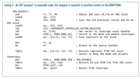 Migrating Arm7 Code To A Cortex M3 Mcu