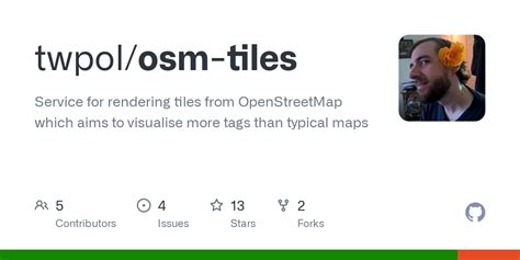 GitHub Twpol Osm Tiles Service For Rendering Tiles From OpenStreetMap Which Aims To Visualise