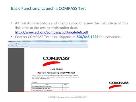 Compass Software System Navigation And Test Launch Compass