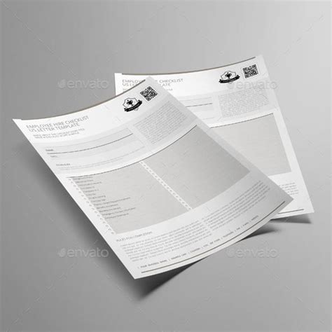 Employee Hiring Checklist Template