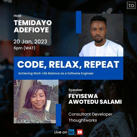 Worklifebalance Career Softwaredevelopment Womenintech Feyisewa Awotedu