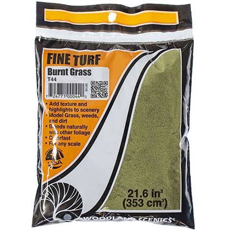 Woodland Scenics Fine Turf Burnt Grass For Model Railway And Dioramas