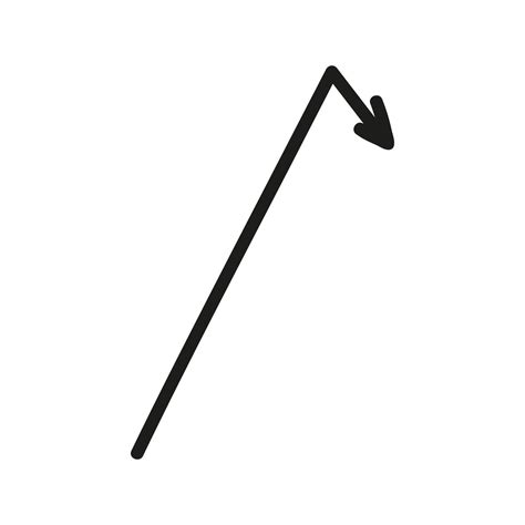 Doodle Arrow With Small Turn 51042733 Vector Art At Vecteezy