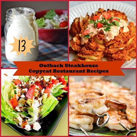 19 Copycat Outback Steakhouse Recipes Restaurant Recipes Copycat