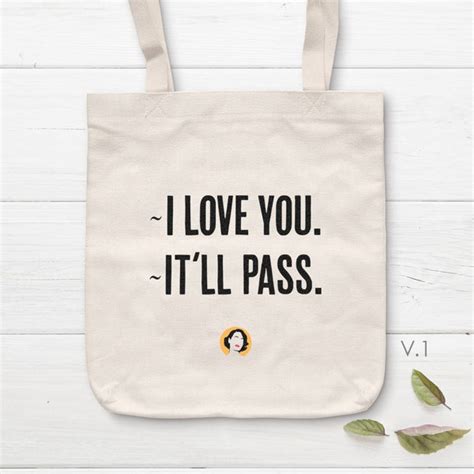 Itll Pass Tote Bag Etsy