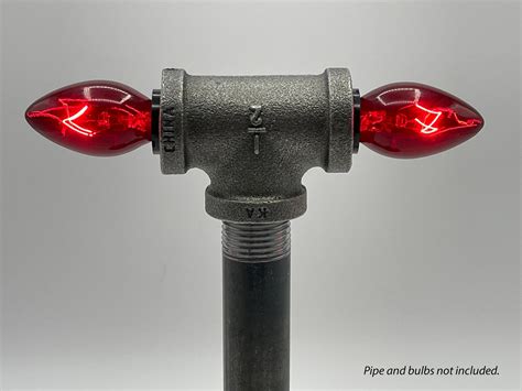 Black Malleable Iron Double Candelabra E12 Socket 12 Etsy