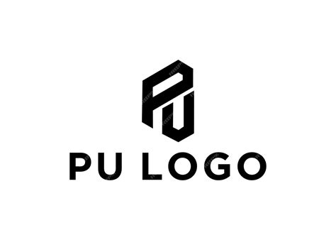 Premium Vector Pu Logo Design Vector Illustration