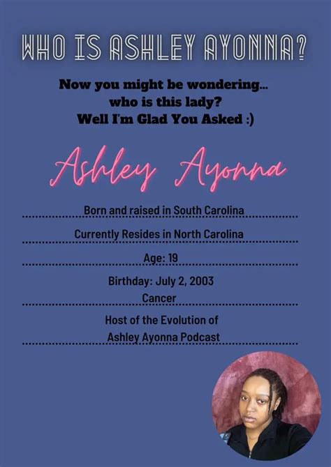 Ashley Bellinger S Portfolio Content