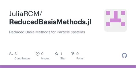 Github Juliarcmreducedbasismethodsjl Reduced Basis Methods For