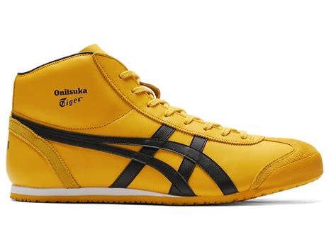 Onitsuka Tiger Mexico Mid Runner 1183b577751 Yellowblack Sneakers