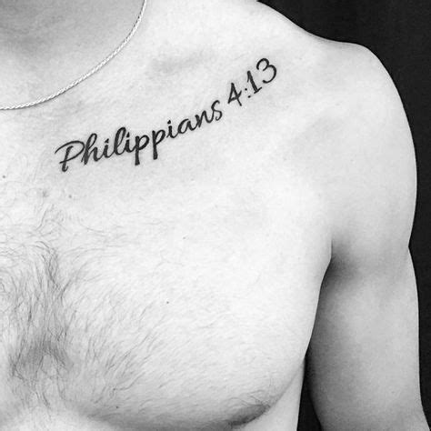Filipenses 4 13 Tatuaje