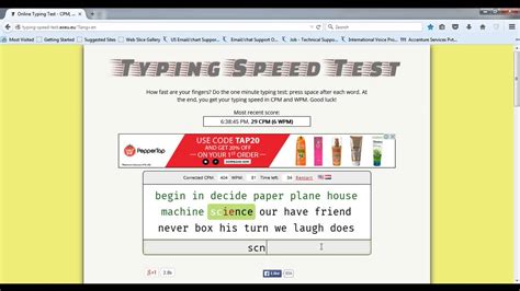 Number Typing Speed Test Sushikool