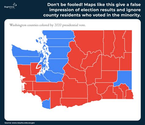 Washington State County Voting Map Mboi