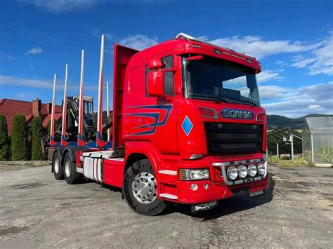 Scania R730 V8 6x4 Do Drewna Lasu Epsilon Loglift Doll Huttner 14534580048 Oficjalne