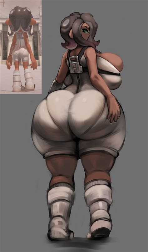 Rule 34 1girls 2d Agent 8 Side Order Agent 8 Splatoon Ass Big Ass