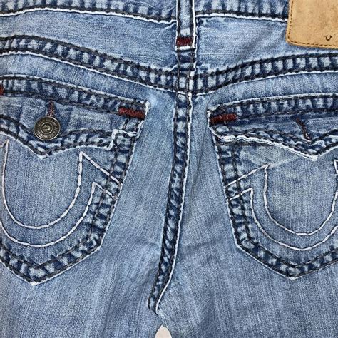 True Religion Jeans Mens Ricky Relaxed Droit Depop