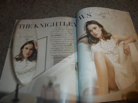Keira Knightley Beach Modern Luxury Magazine June 2014 Ebay