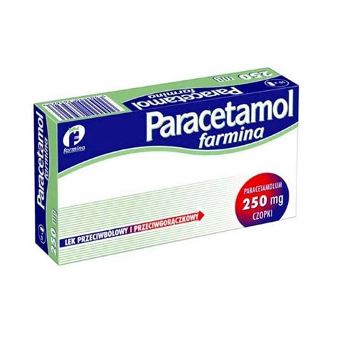 Paracetamol Suppositories 250mg 10 Pieces Farmina Pahrmacydiscount