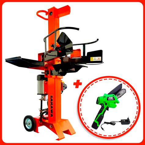 Log Splitter Free Mini Chainsaw Easy Fast Firewood