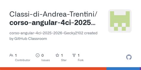 Corso Angular 4ci 2025 2026 Gecky2102appunti20102025md At Main