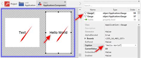 Creating Components From Templates Gauge
