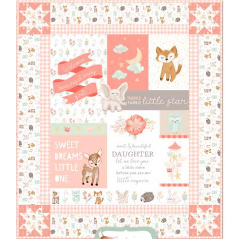 Its A Girl Pink Quilt Pattern Digital Download Riley Blake Fabrics My Favorite Quilt Store