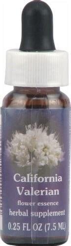 Flower Essence California Valerian Dropper 025 Fl Oz King Soopers
