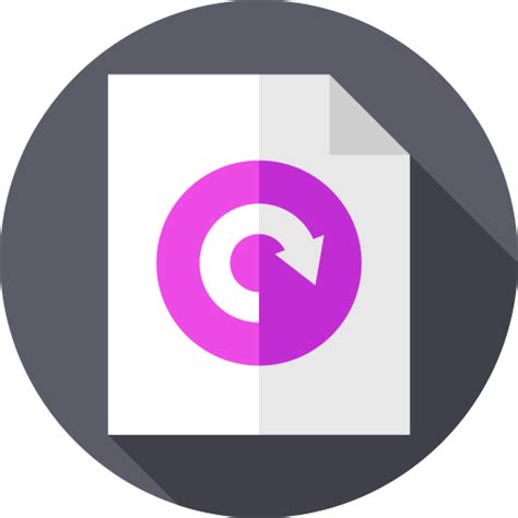 Redo Flat Circular Flat Icon