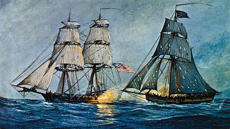 Revolutionary War Naval Paintings