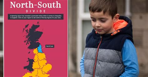 Englands Inequality Map Revealed Search To See Full Figures For Your