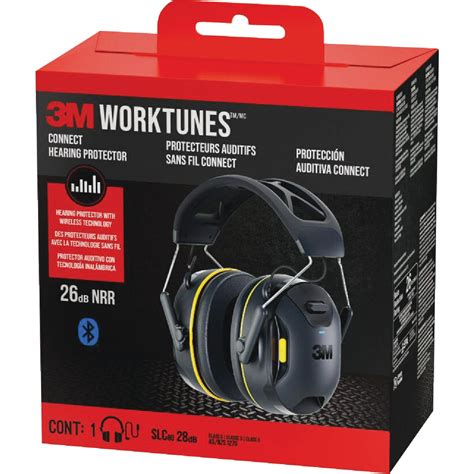 3m Worktunes Connect Wireless Hearing Protector With Bluetooth Technology