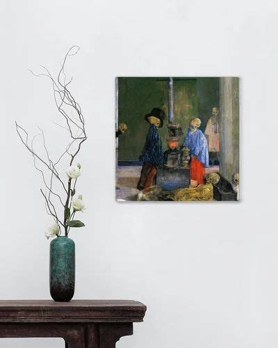 Skeletons Trying To Warm Themselves By James Ensor Expressionism Art