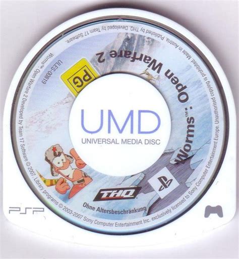 Worms Open Warfare 2 Cover Or Packaging Material Mobygames