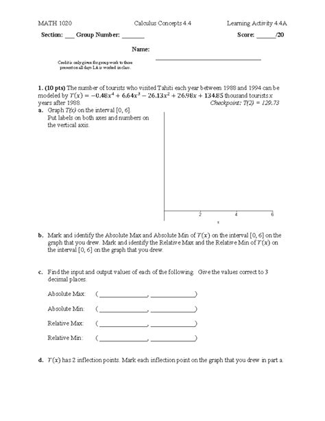 Cc Math 1021 4 4a La Math 4 4 Section Group Number Score 20 Name