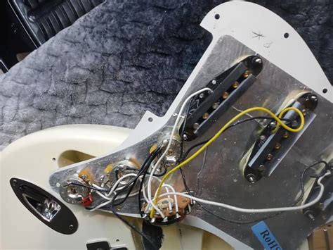 Fender Stratocaster Ceramic Pickups 2006 White Reverb