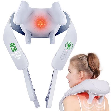 Neck And Shoulder Massage Shawl Massagers For Neck And Back With Heat