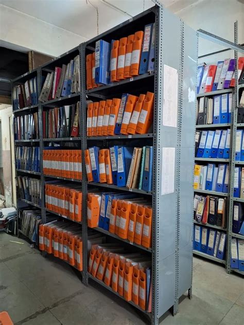 Free Standing Unit Mild Steel File Rack At ₹ 4000 Piece In Mumbai Id