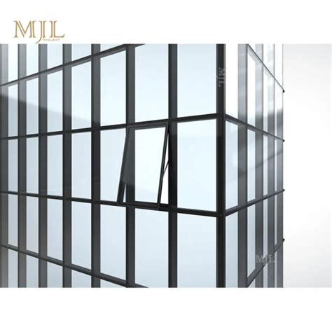 Custom Structural Frameless Glass Cladding Exterior Facade Panels Blast Resistant Curtain Walls