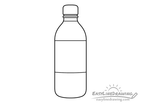 How To Draw A Water Bottle Hover Tille1950