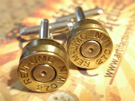 Bullet Shell Cufflinks Gadgetsin