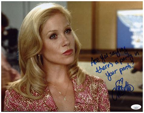 Christina Applegate Signed 11x14 Photo Anchorman Veronica Corningstone