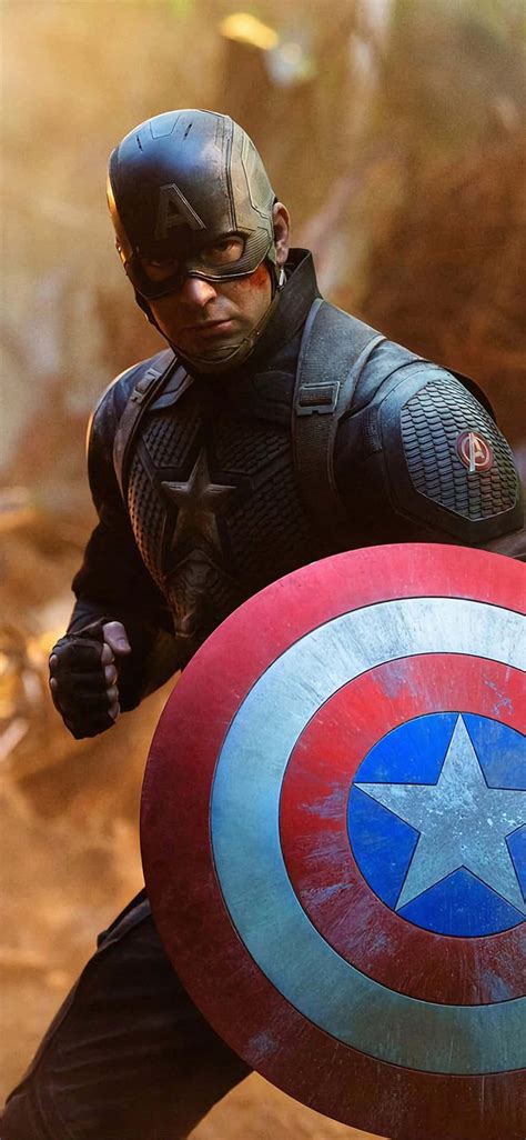 Download Captain America In Avengers Endgame 4k Wallpaper