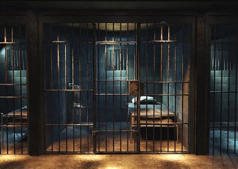 Jail Bars Background