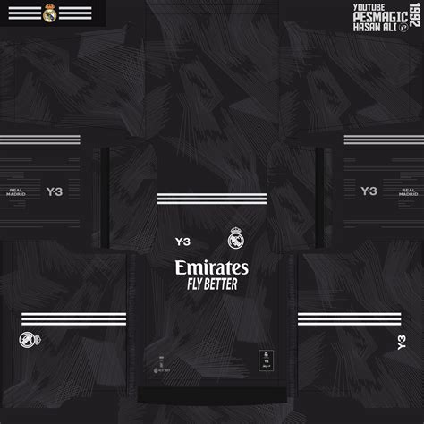 Kit Real Madrid Y3adidas 120 Years By Pirulete 87 Rwepeskits