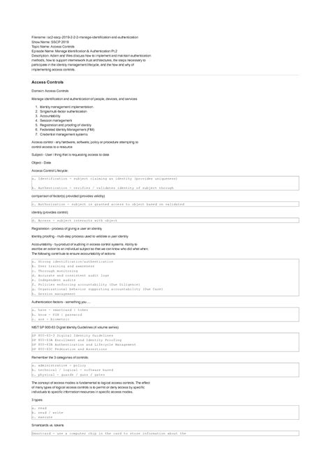 Solution Manage Identification And Authentication Pt2 Worksheet Studypool