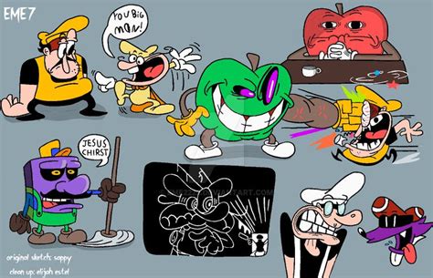 Pizza Tower Drawing Drawing 10 By Eme2222 On Deviantart