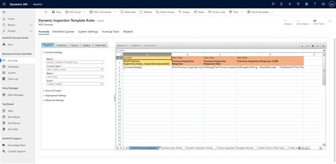 Xrm Formula 282 Rule Based Dynamic Inspection Questionnaires For Field Service · North52 Support