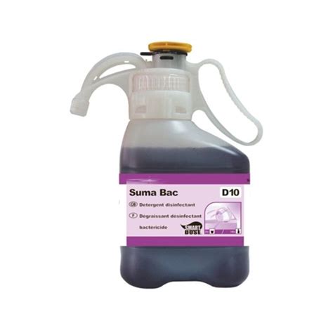 Diversey Smartdose Suma Bac D10 1 4 Litre Detergent Surface Sanitiser